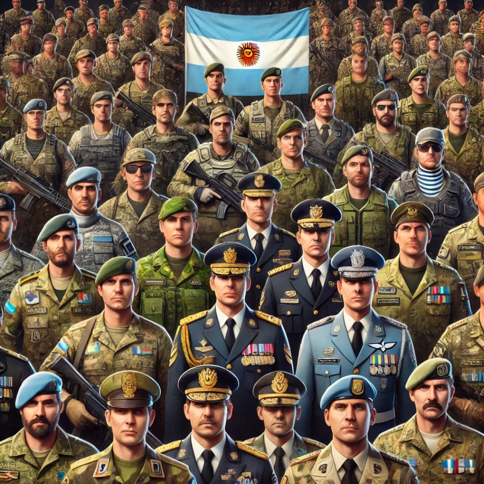 Así son los rangos en el Ejército Argentino Así son los rangos en el Ejército Argentino