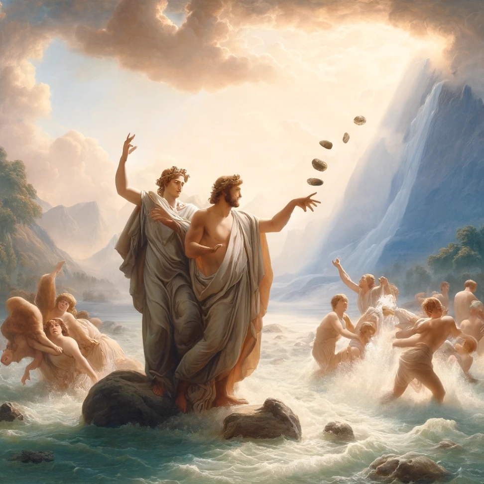 El Mito de Deucalión y Pirra | quaderno